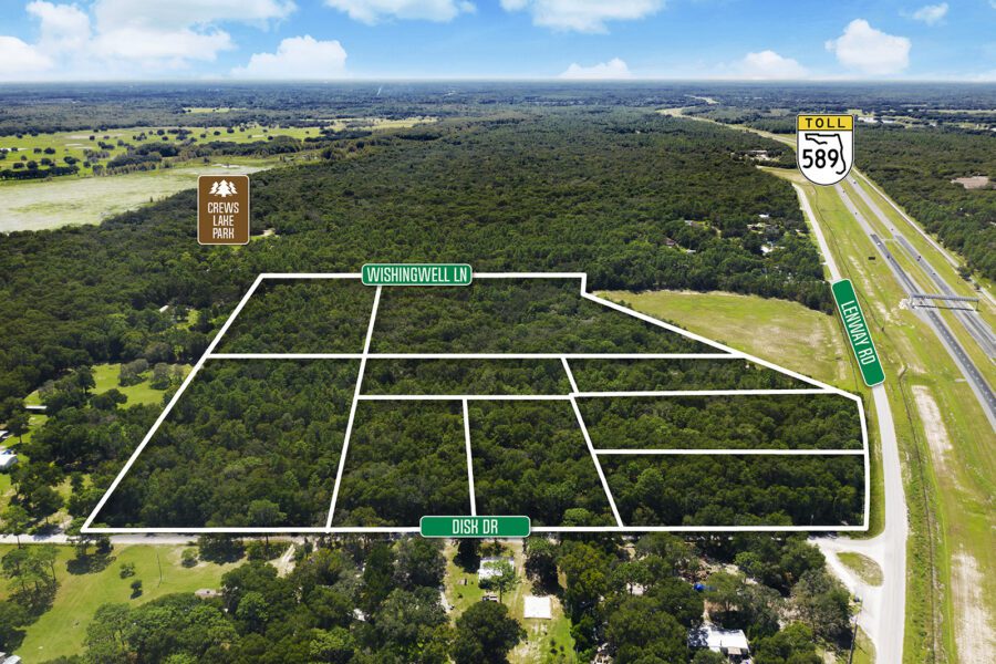 Crews Lake Community | Available Acreage Lots Brooksville